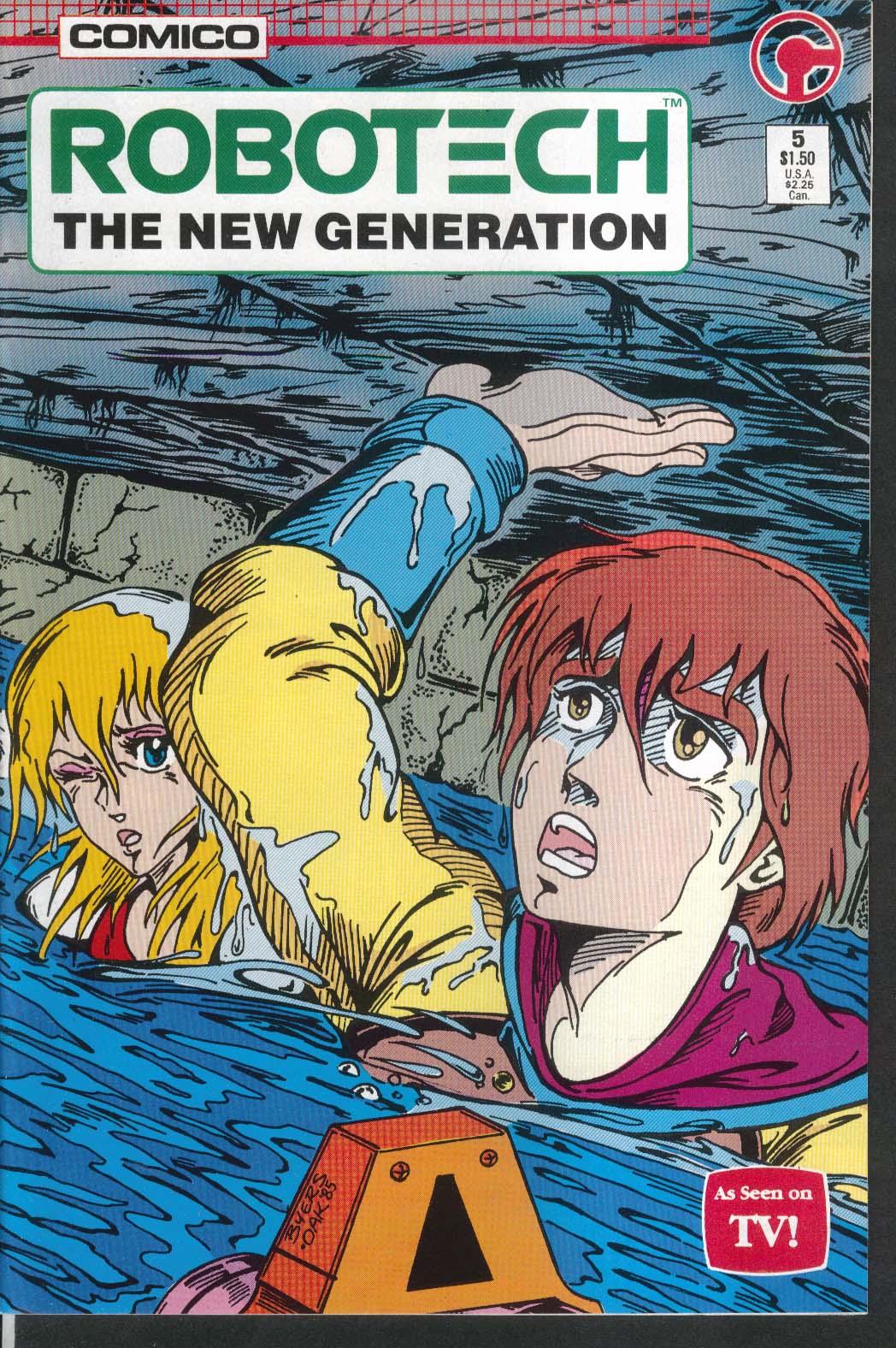 ROBOTECH New Generation #5 Comico comic book 1 1986