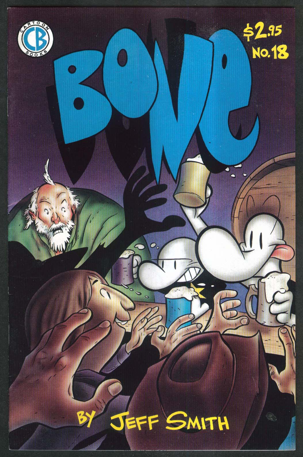 BONE #18 Cartoon Books comic book 4 1995 Jeff Smith