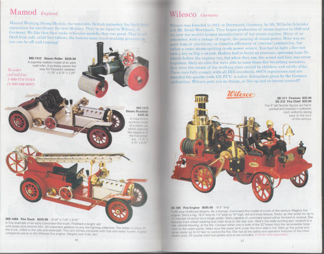 LILLIPUT Toy Catalog #12 1997 Schuco Marklin DBS Gonio Quiralu ETS