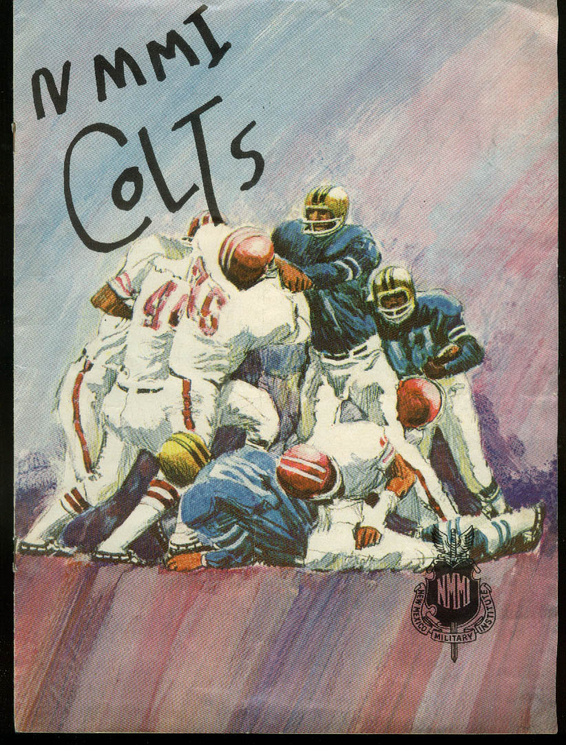 New Mexico Military Institute NMMI Colts Football Program 1973