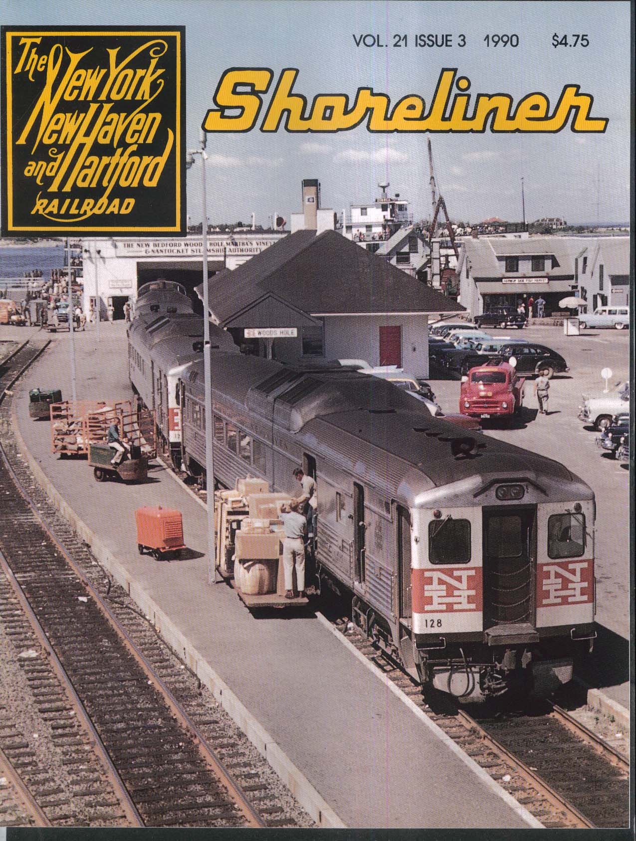 SHORELINER V21n3 New York & New England Northern Rhode Island 1990
