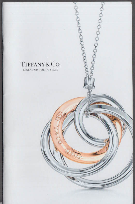 Tiffany & Co Legendary for 175 Years Selections Catalog 2012