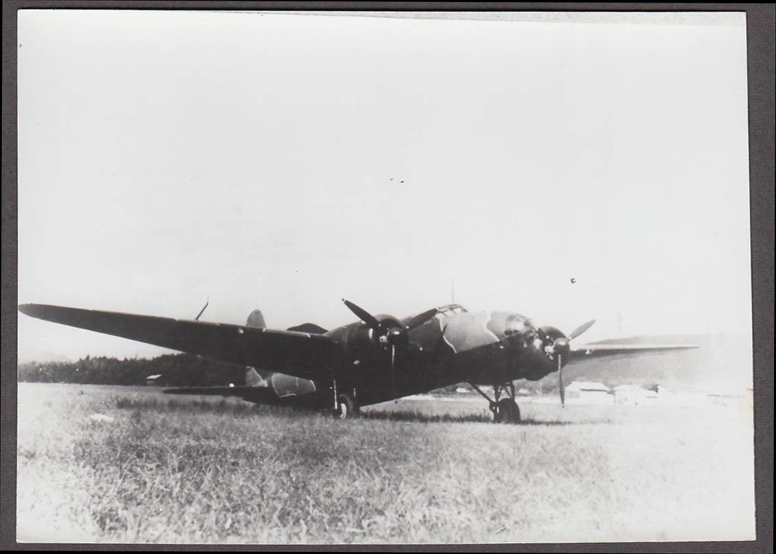 Mitsubishi Ki-21 Type 97 "Sally" Japanese World War II bomber photo