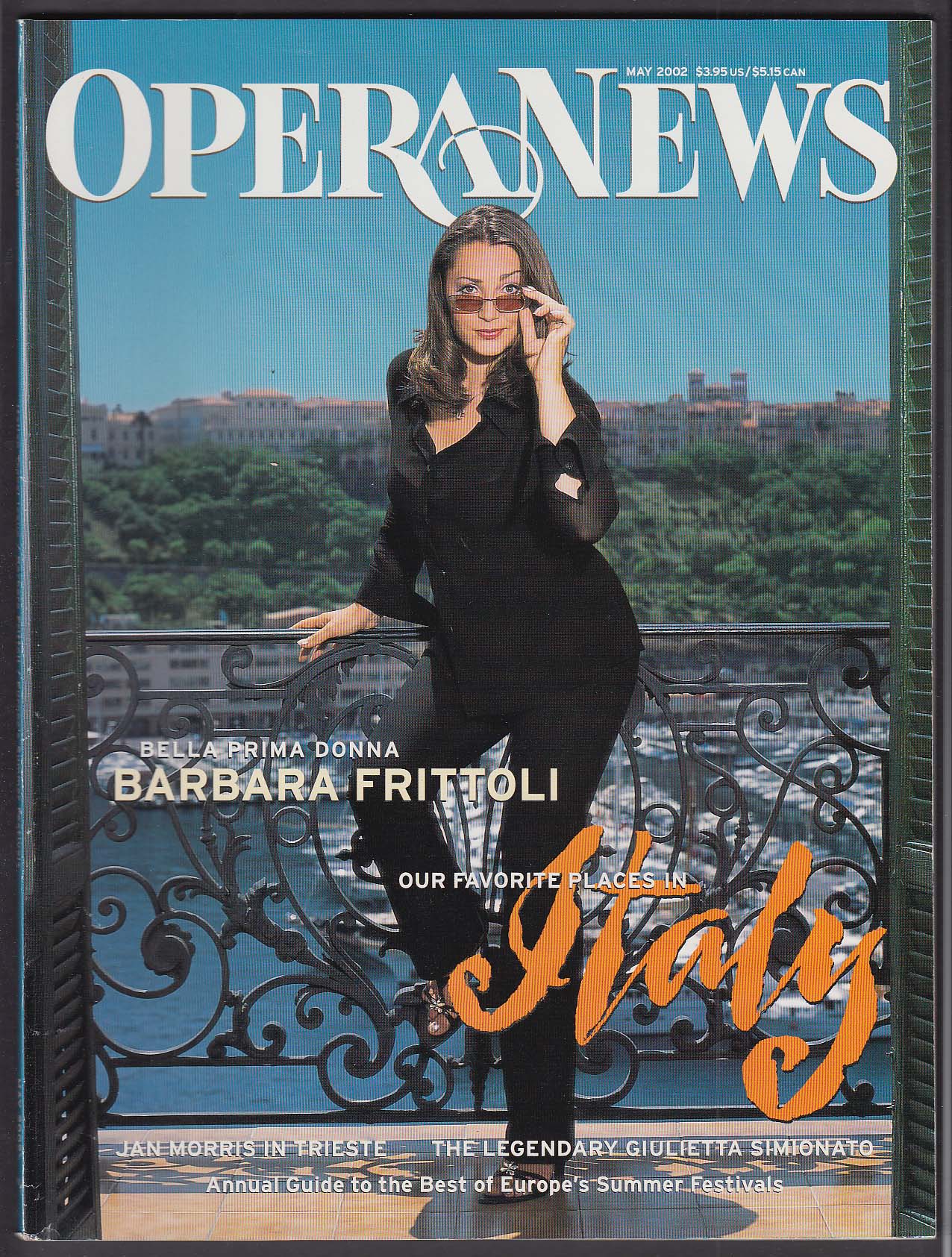 OPERA NEWS Barbara Frittoli Jan Morris Giulietta Simionato 5 2002