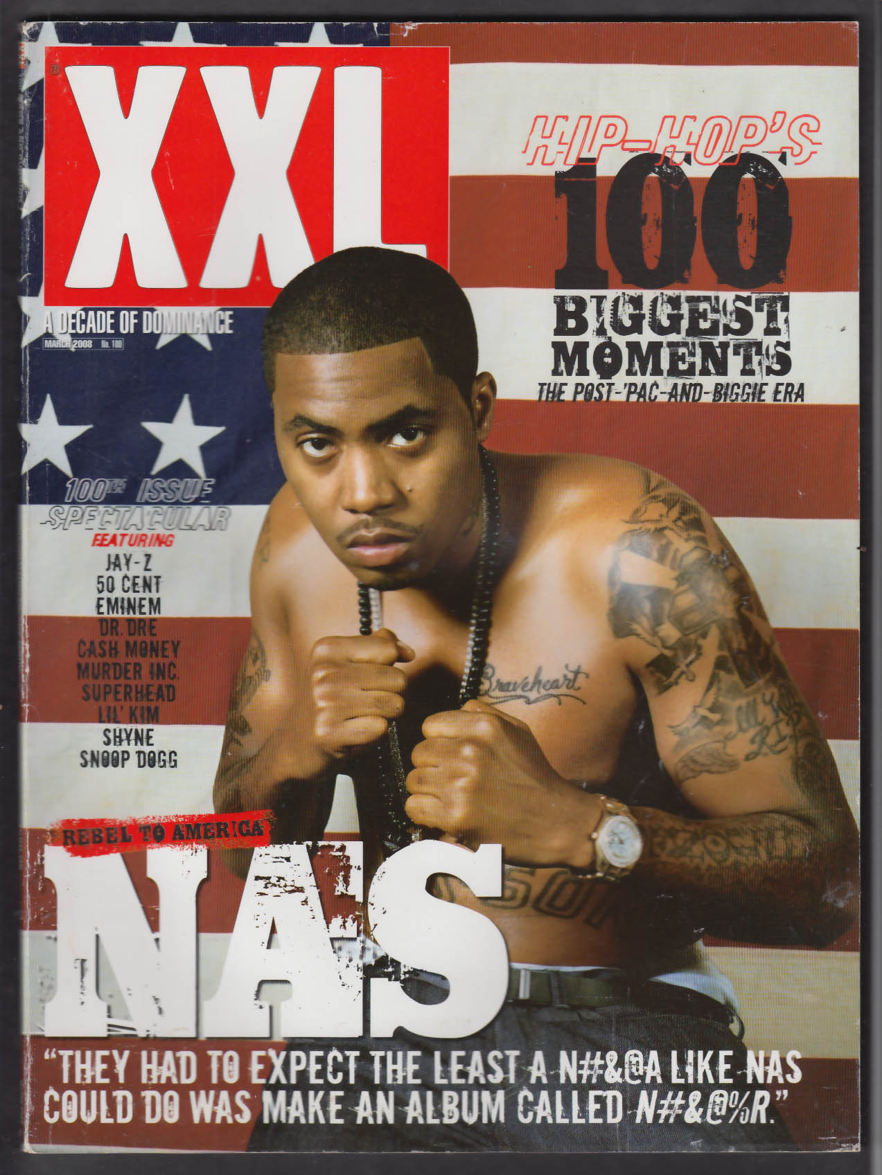 XXL Nas Nasir Jones + 3 2009