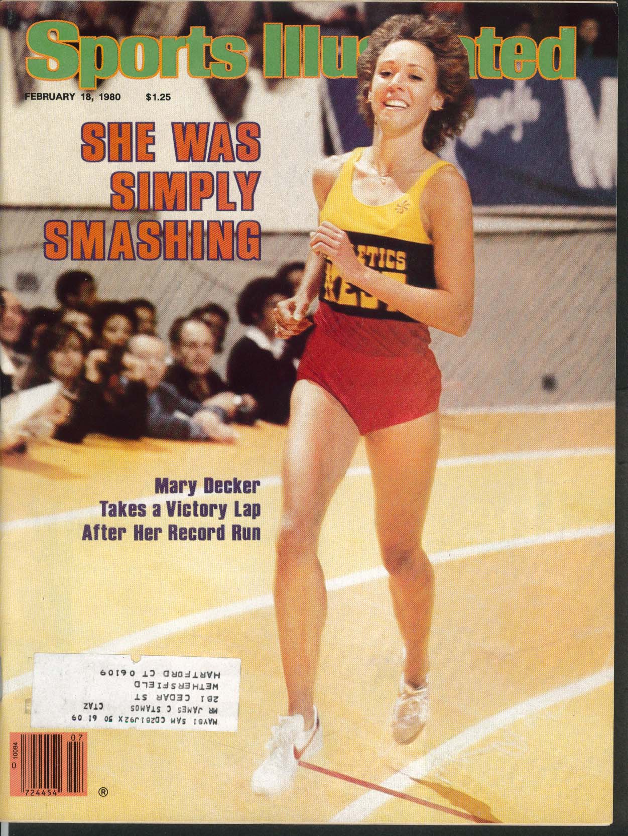 SPORTS ILLUSTRATED Mary Decker Marcel Dionne Ray Meyer 2/18 1980